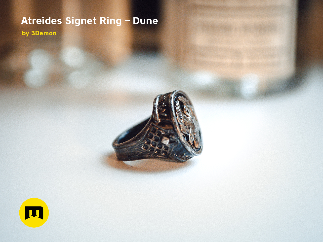 Atreides Signet Ring - Dune by 3Demon | Download free STL model ...