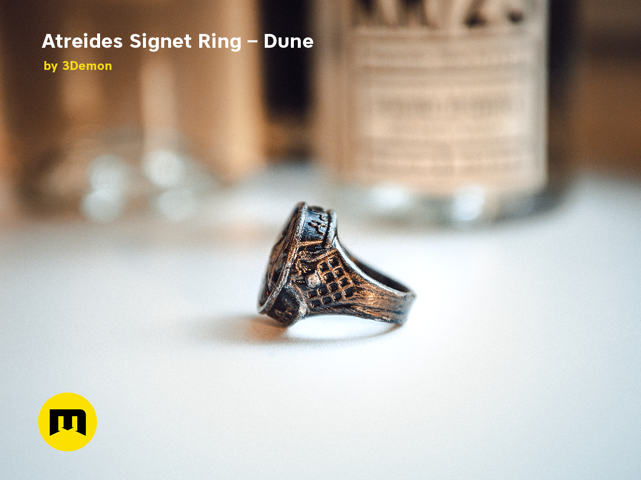 Atreides Signet Ring - Dune by 3Demon | Download free STL model ...