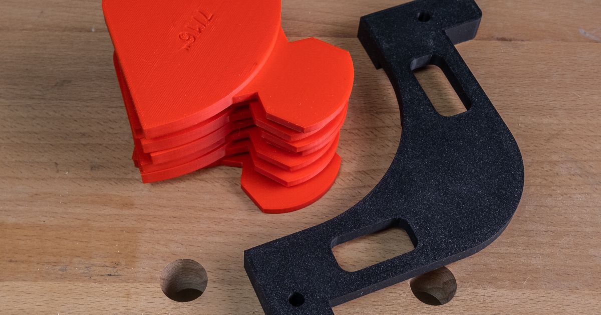 Round Over Jig for Router by The Swedish Maker | Download free STL ...