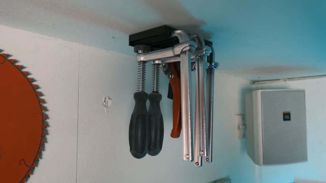 Clamp Rack for MFT Clamps by The Swedish Maker | Download free STL ...