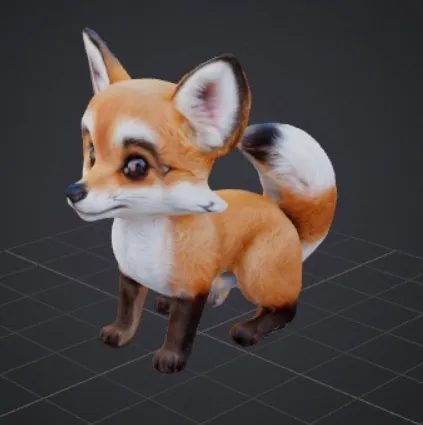 Cute Baby Fox by Mark3DP | Download free STL model | Printables.com