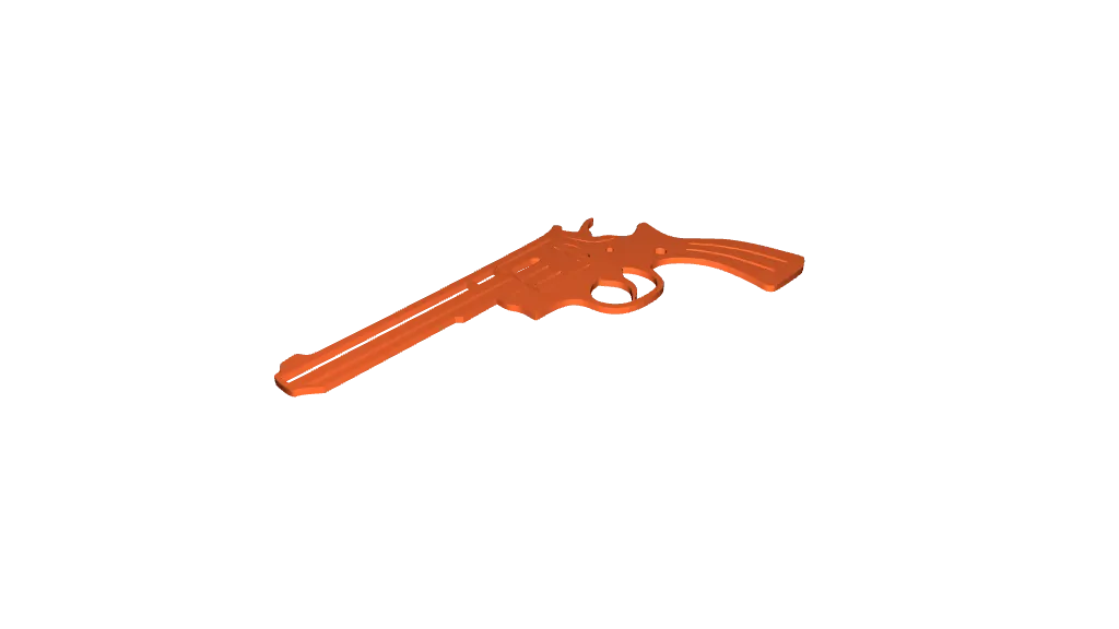 Revolver Wall Art #1 by Ninomalbinho | Download free STL model ...