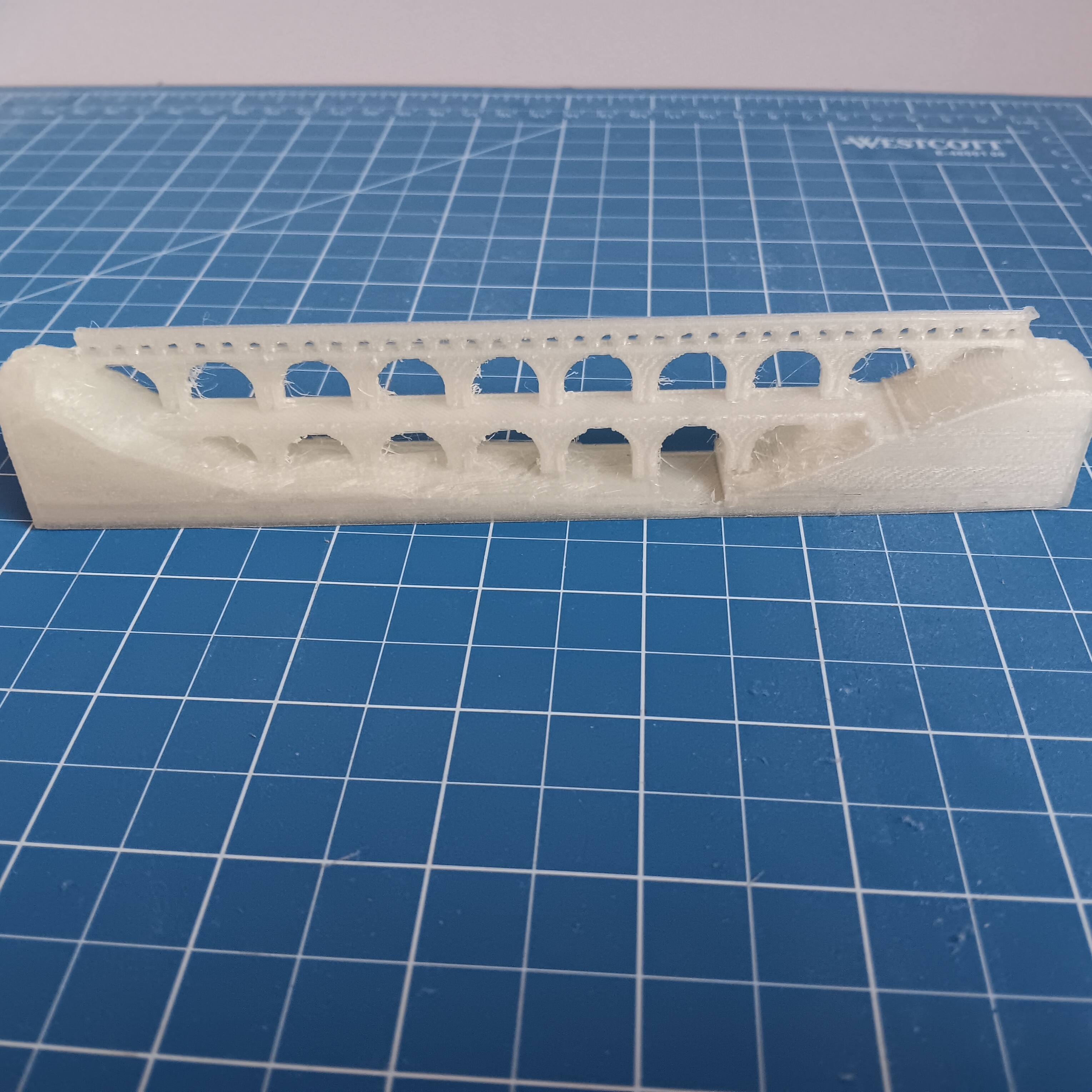 pond du gard - Roman aqueduct by runningturtle08 | Download free STL ...