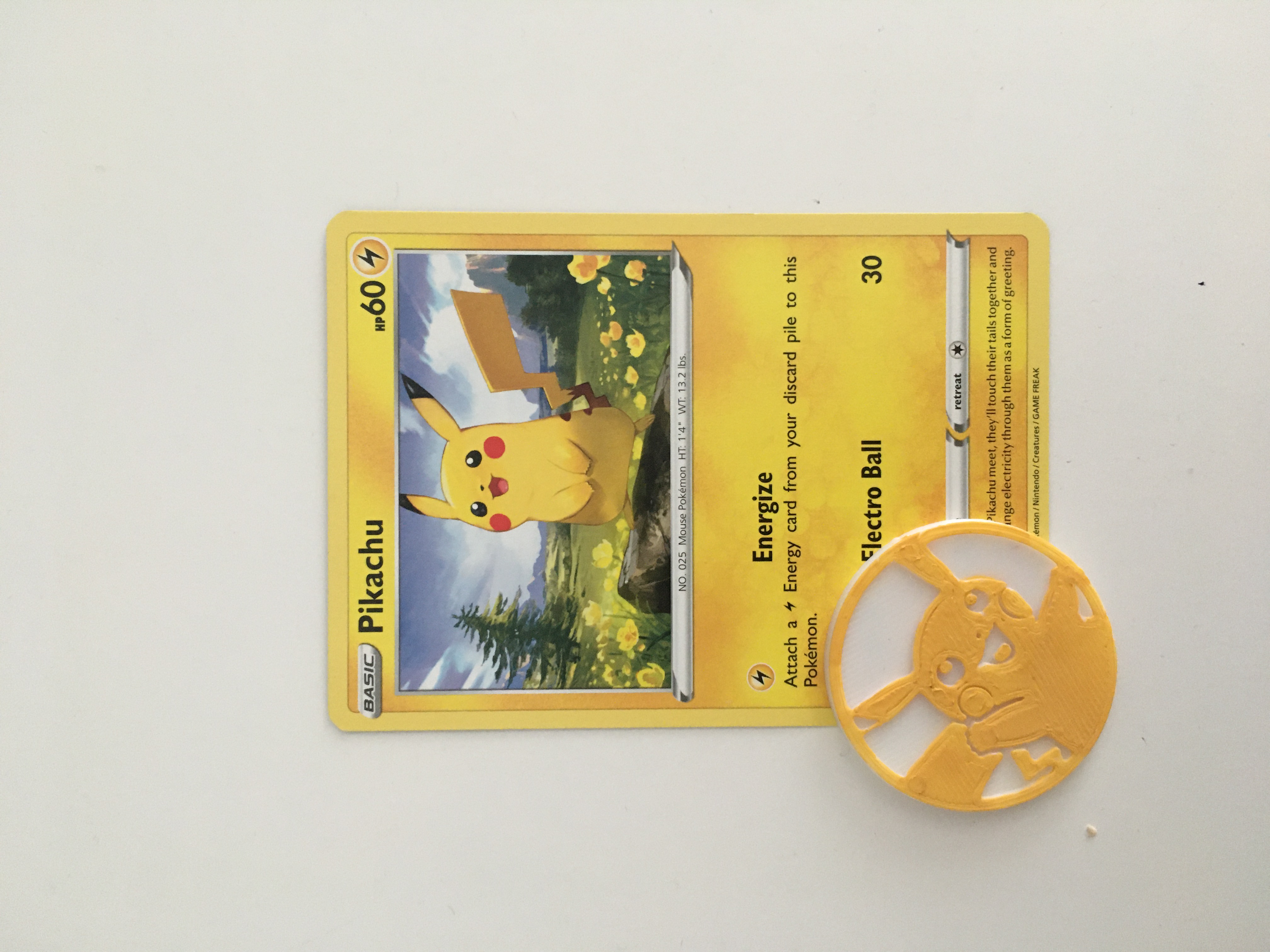 Pokémon coin (Pikachu) by Kubco141 | Download free STL model ...