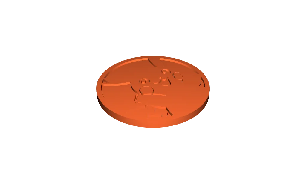 Pokémon coin (Pikachu) by Kubco141 | Download free STL model ...