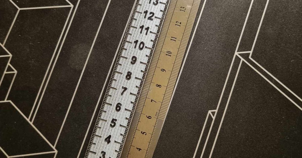 15 cm ruler with mm function (Accurate) by Frodo_Swaggins | Download ...