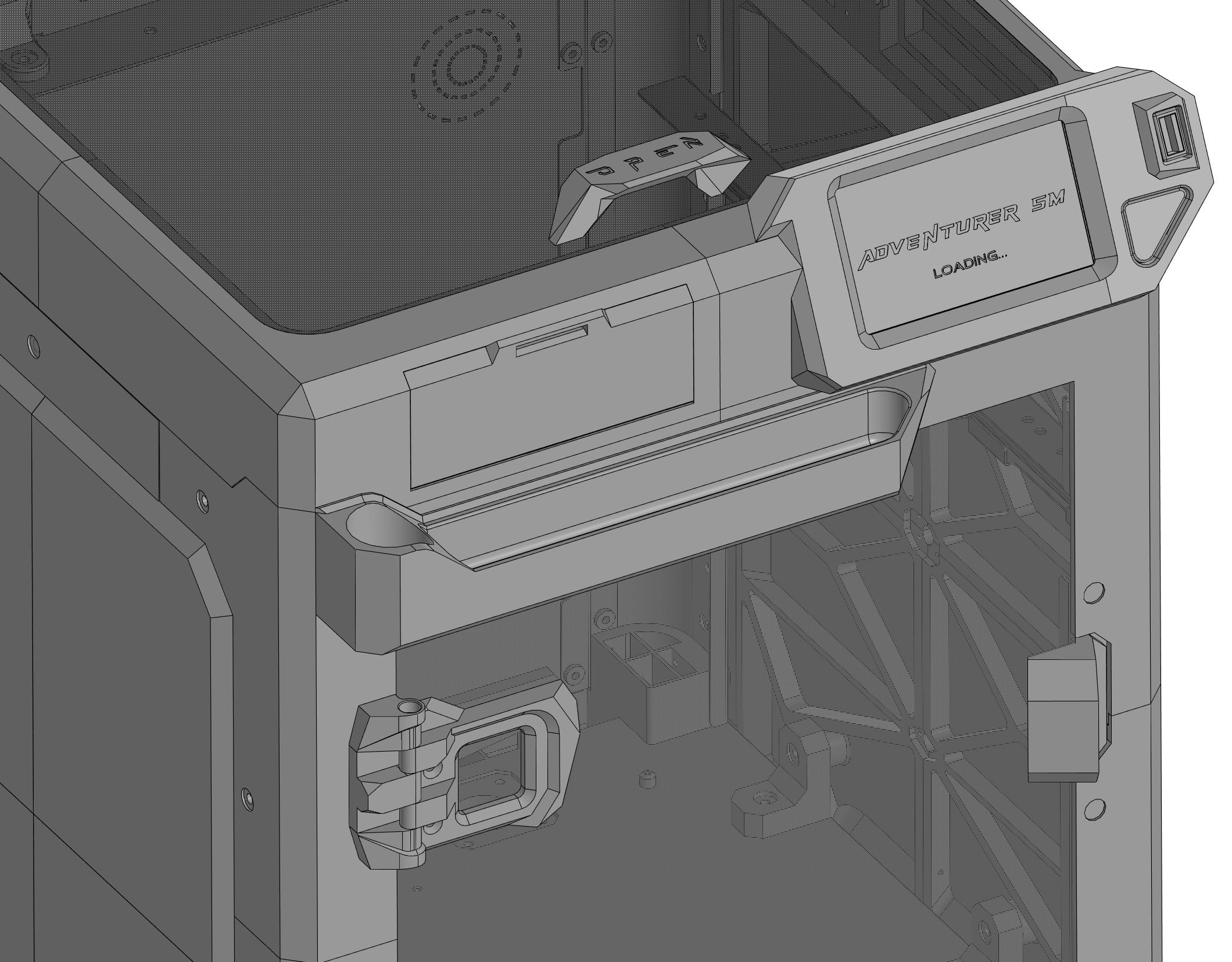 Update: ILYAS mod. Enclosure for AD5m by IL'YAS | Download free STL ...
