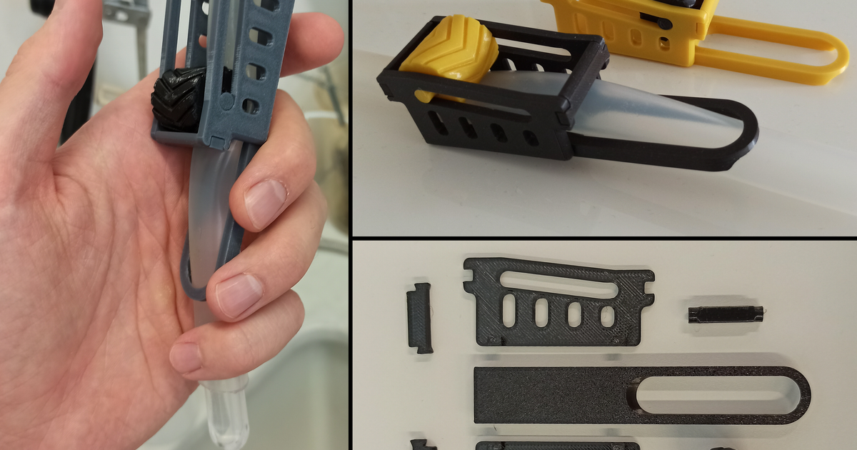 Roller Clamp - One-handed operation and flow control by Dario A. R ...