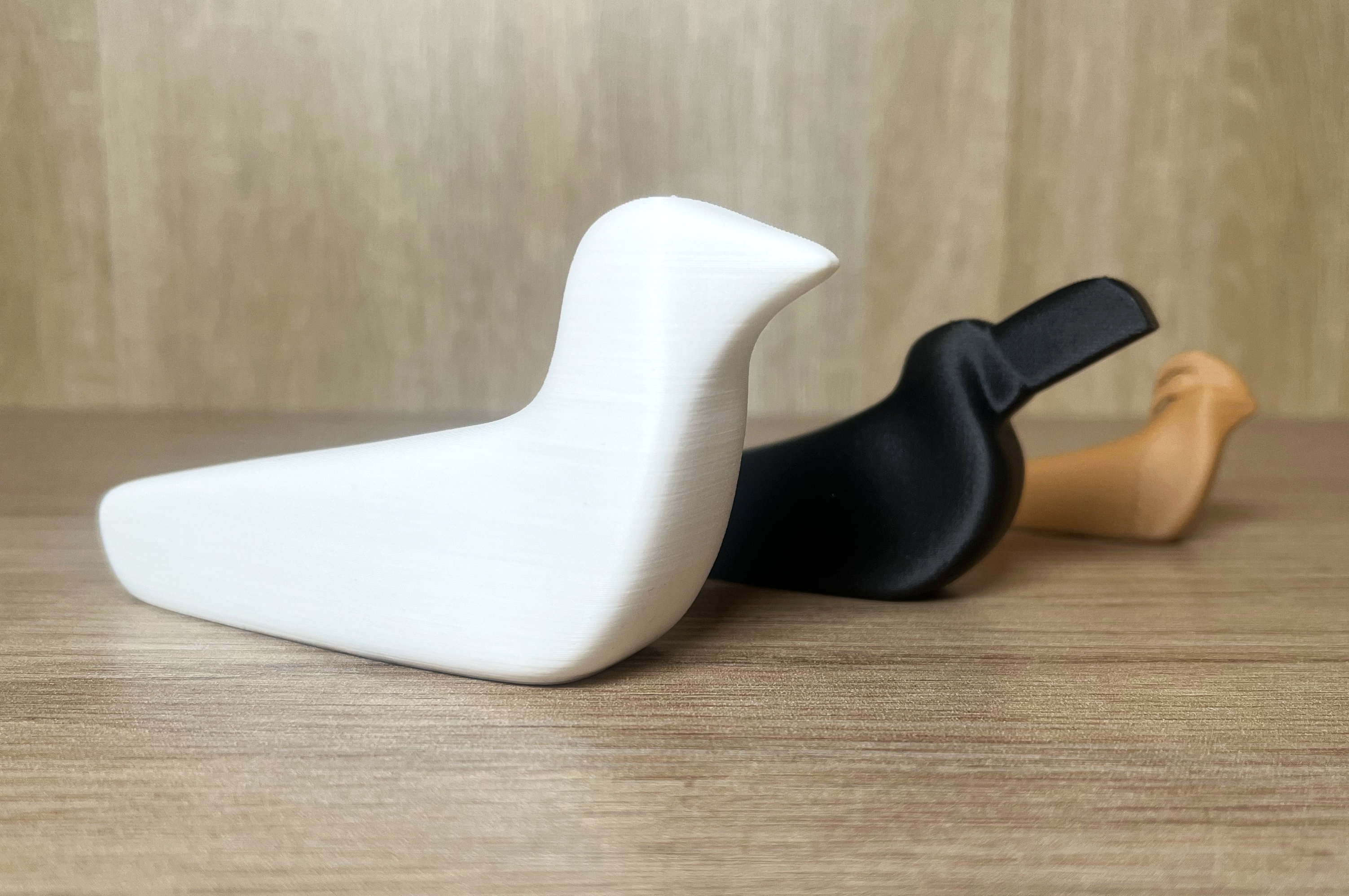 Minimalist Bird Sculptures by Kazar | Download free STL model ...