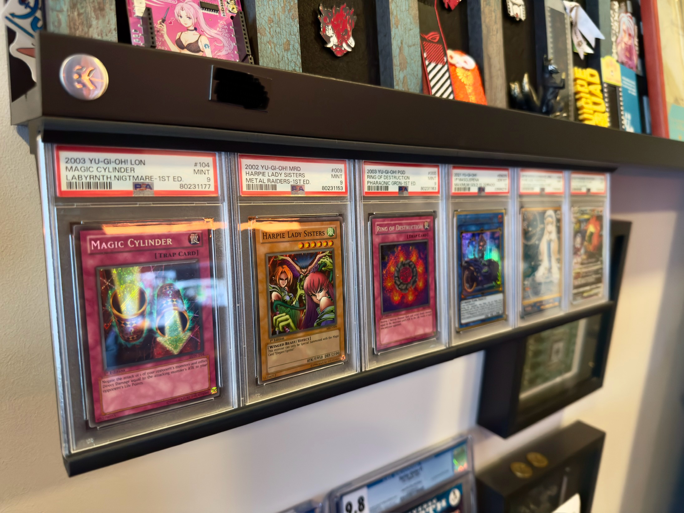 PSA / PGS Graded Card Shelf Display Mount by dam_j | Download free STL ...