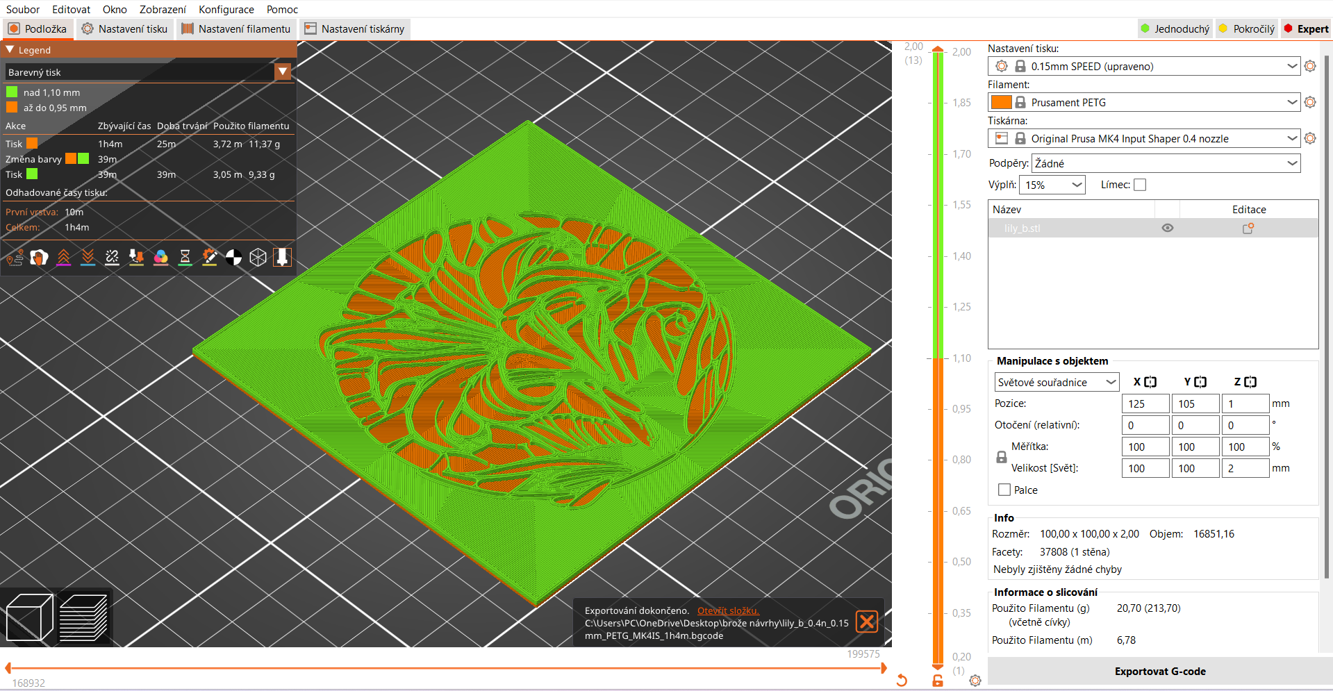 Lily coaster by Nina Máčová | Download free STL model | Printables.com
