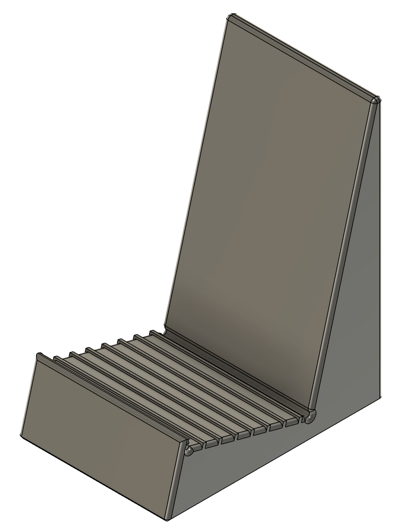 Book display stand by Essbante | Download free STL model | Printables.com