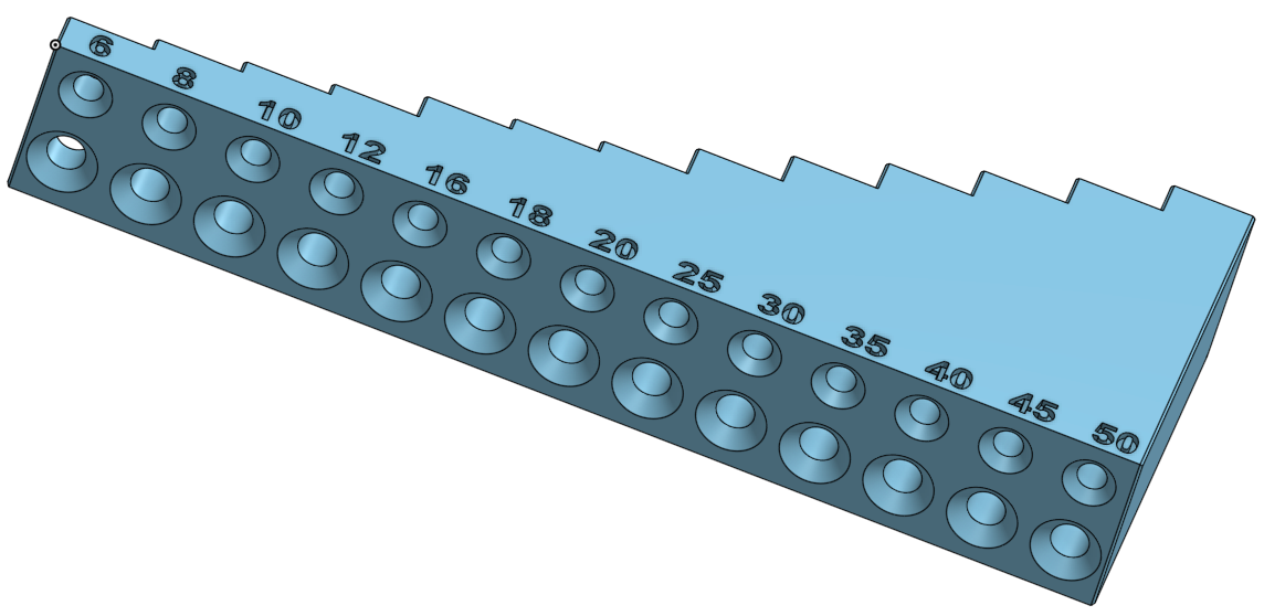 M3 M4 machine screw gauge (including flat head screws) by TreoWayne ...