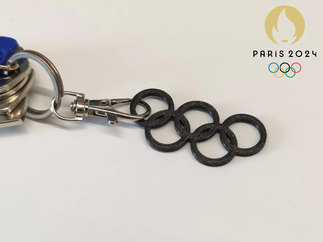 Olympic Rings Keychain by Andor_Yoko | Download free STL model ...