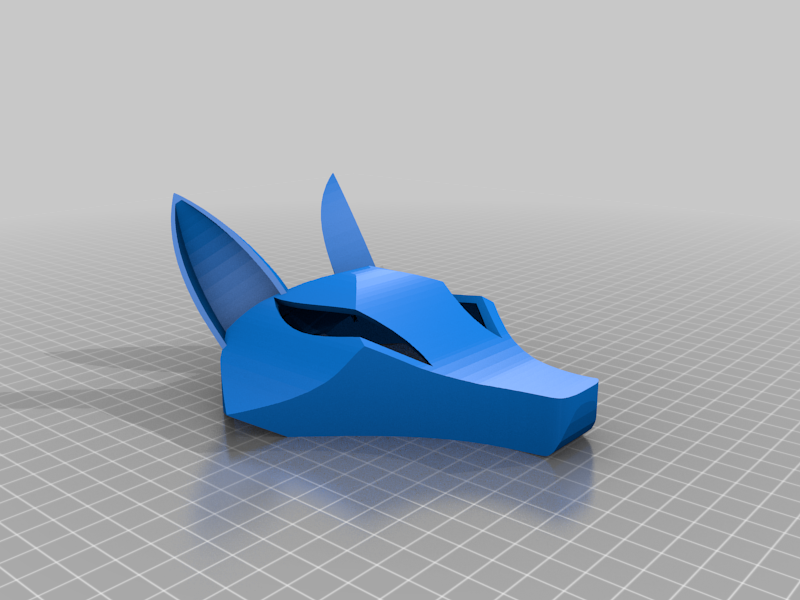 Fox Mask by PetSven | Download free STL model | Printables.com