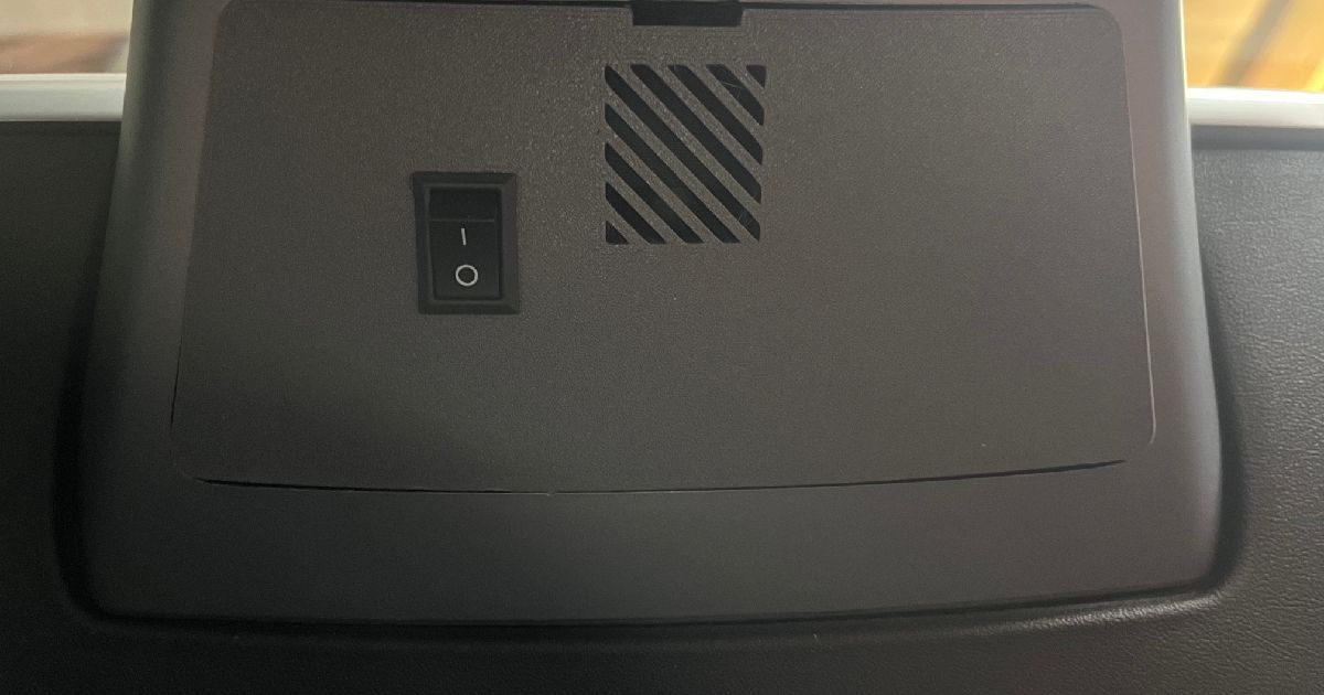 Tesla Model 3 Interior Temperature Sensor Cover With Switch Hole by ...