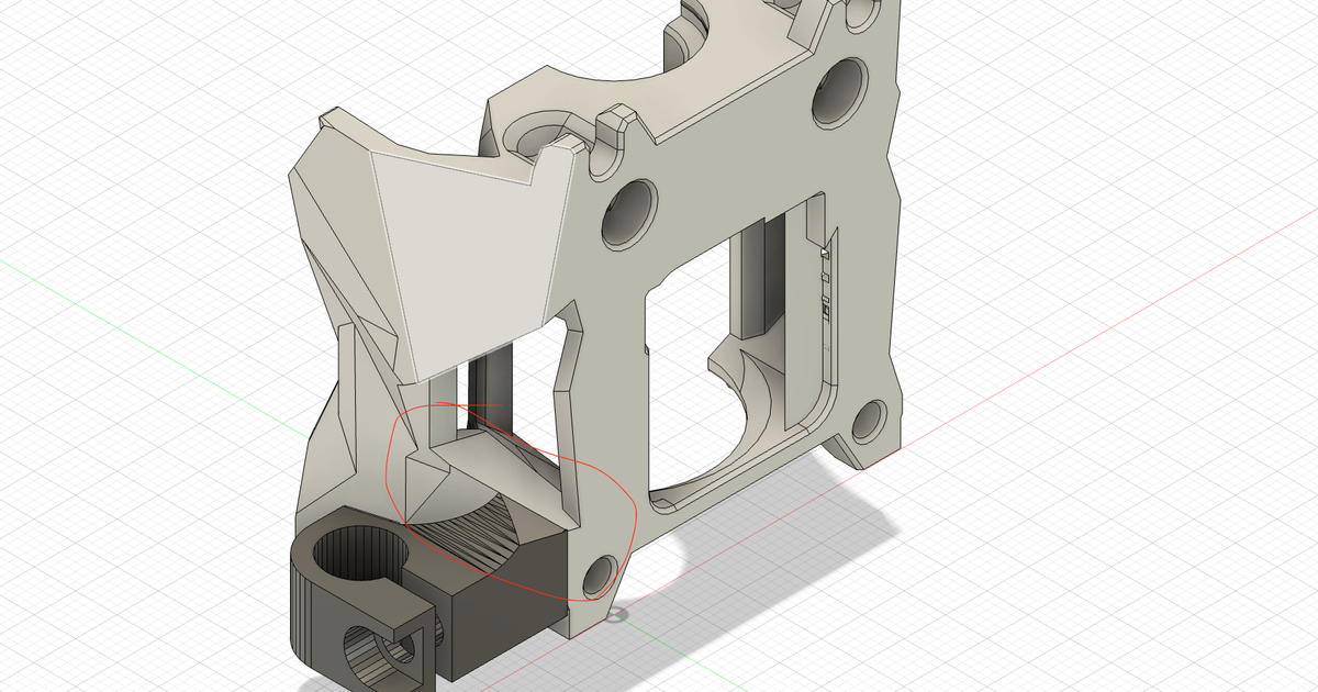 Stealthburner Printhead V6 with PINDA mount reshaped by JaySnig ...