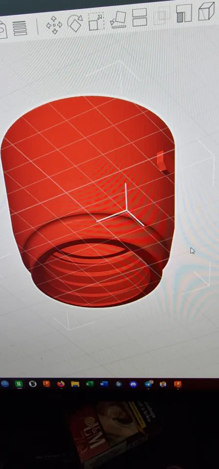 Vacuum Adapter 38mm / M42x5mm by Filip Švec | Download free STL model ...