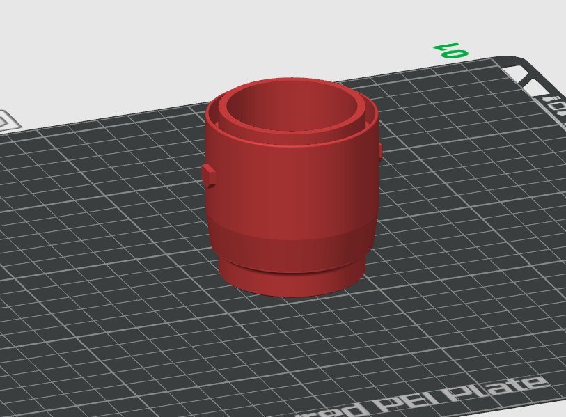 Vacuum Adapter 38mm / M42x5mm by Filip Švec | Download free STL model ...