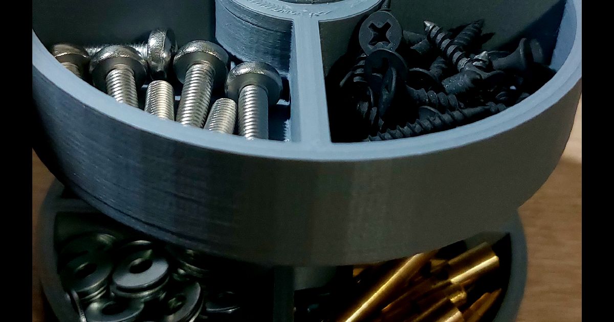 Screw Organizer set by C3DPR | Download free STL model | Printables.com