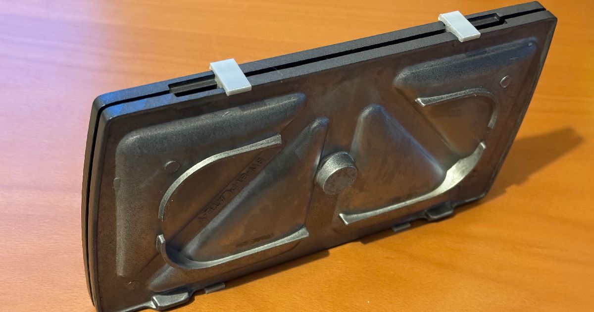 Toaster plate holder by Radmax | Download free STL model | Printables.com