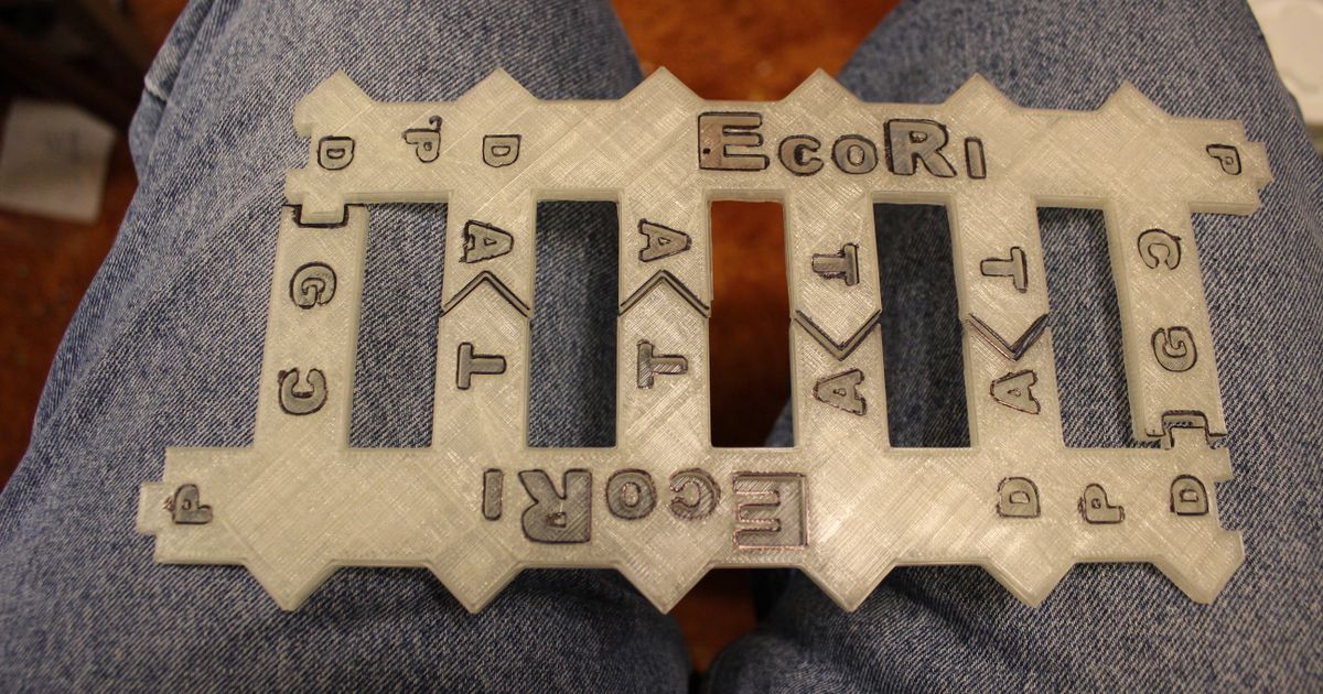 DNA Restriction Enzymes Expansion Set #MakerEdChallenge by 3D-PT ...