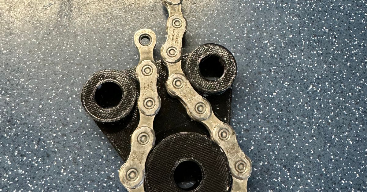 Waxed chain bender by Radmax | Download free STL model | Printables.com