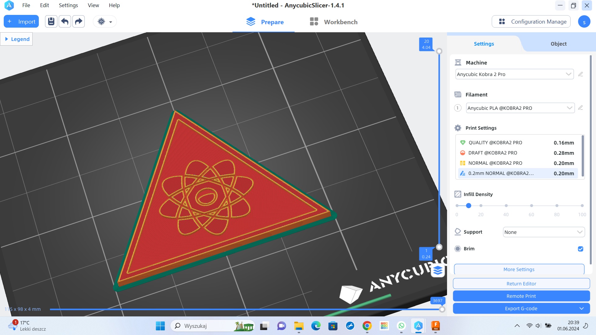 Atomic sign by SCANER | Download free STL model | Printables.com