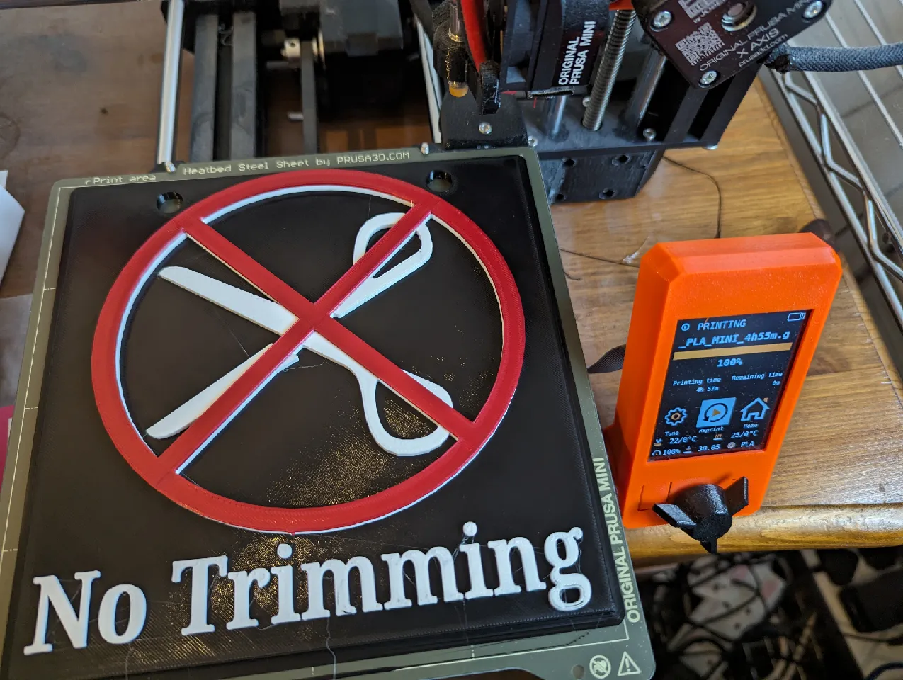 No Trimming Sign by Alex | Download free STL model | Printables.com
