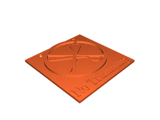 No Trimming Sign by Alex | Download free STL model | Printables.com