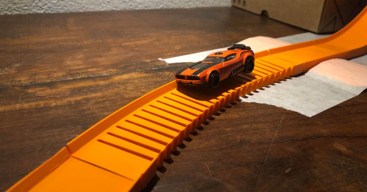 Flexible turn for Custom Hot Wheels Track System by Frikandel321 ...