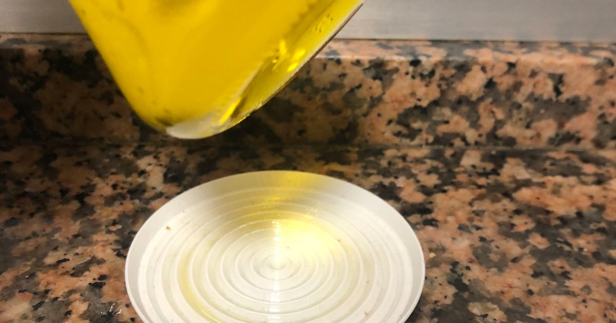 Oil Can Dish anti-drops by Creavertor | Download free STL model ...