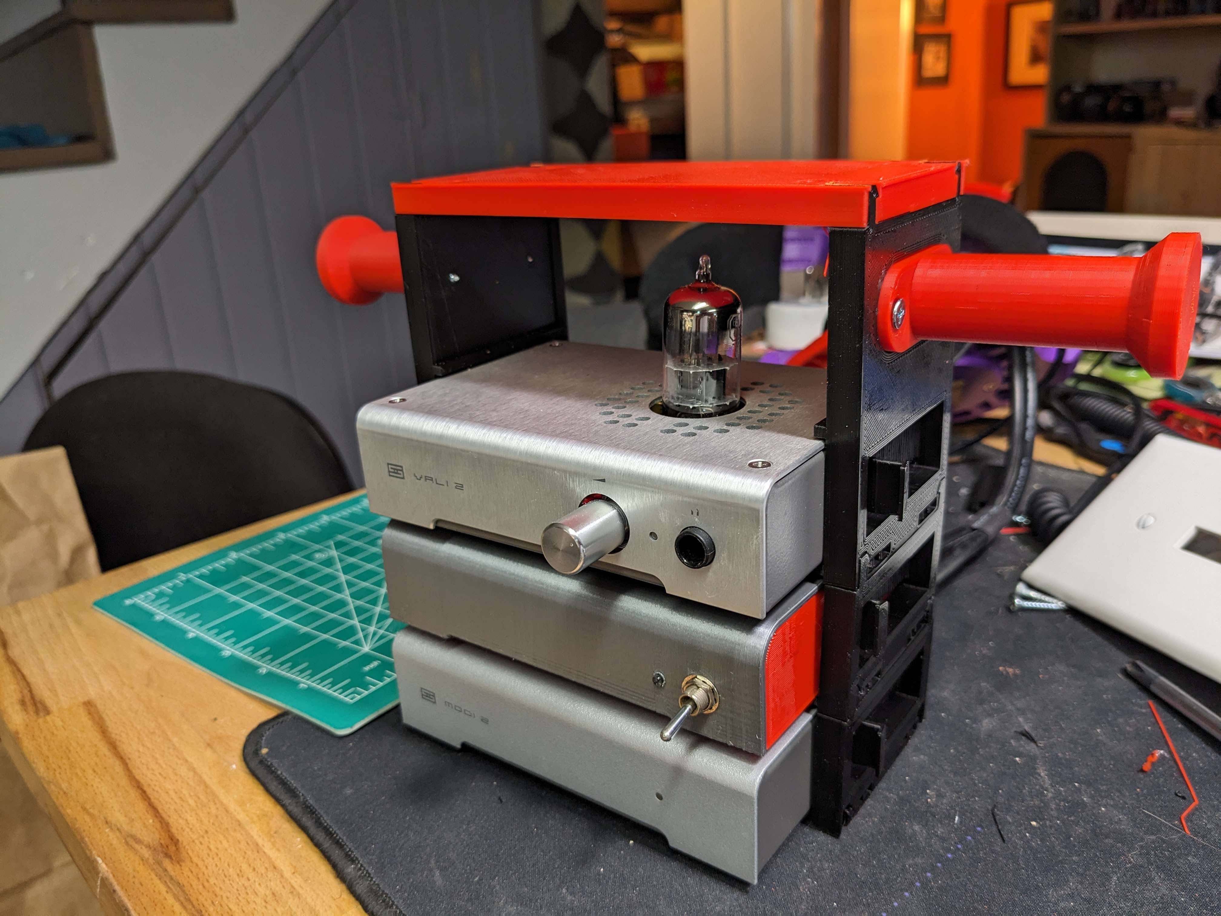 Modular Schiit Stack Snap Together Rack by Beefdip | Download free STL ...