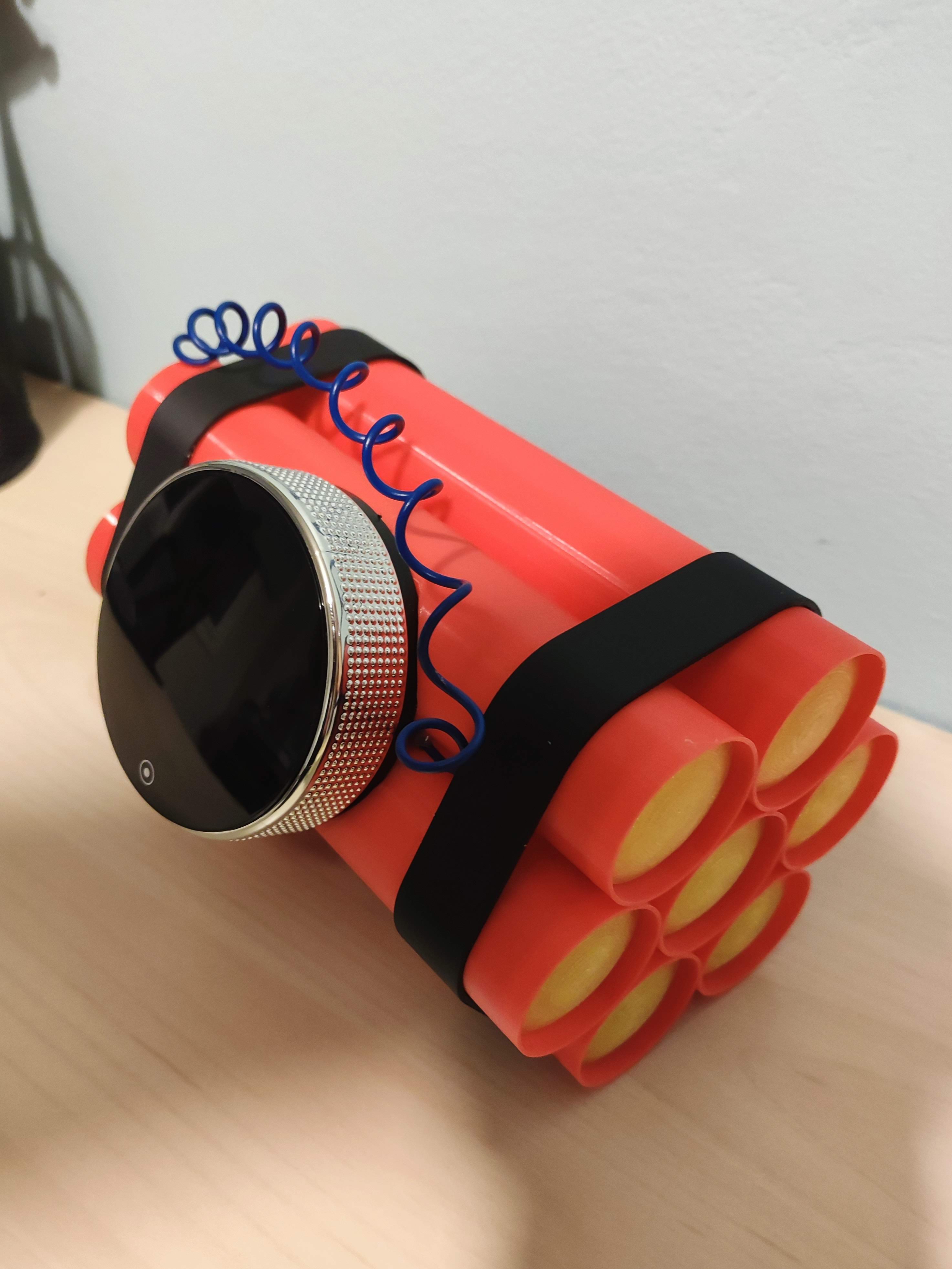 Dynamite countdown clock timer by Aarojoi | Download free STL model ...