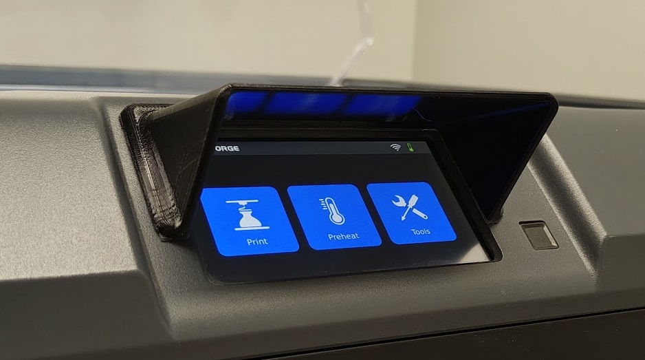 Flashforge Creator 3 "sun visor" by Alekoy | Download free STL model ...