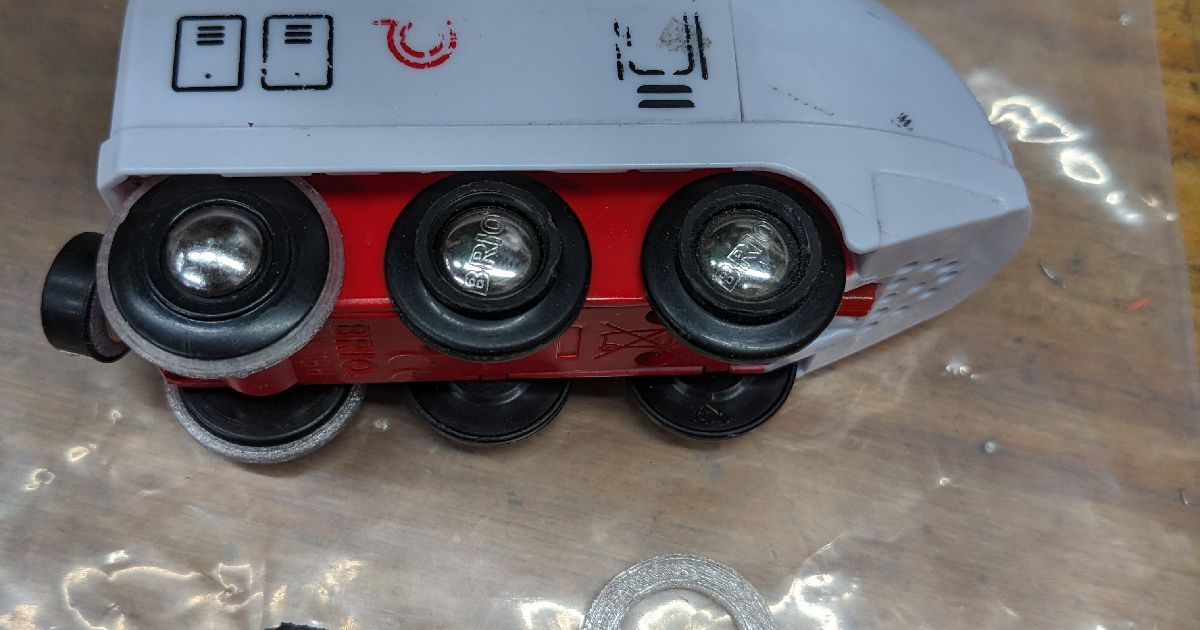 Replacement electric BRIO train tire by Wire | Download free STL model ...