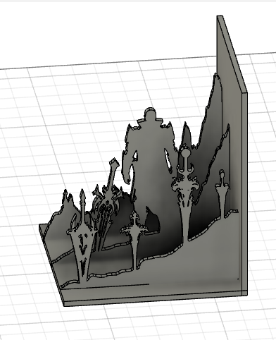 Stormlight Archives Layered Bookends (Laser and 3dp Files) by ...