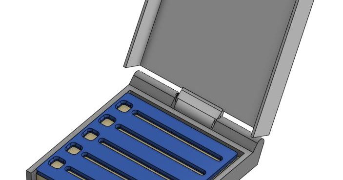 Sticky Note Stencil and Storage Box by Noah Rinartz | Download free STL ...