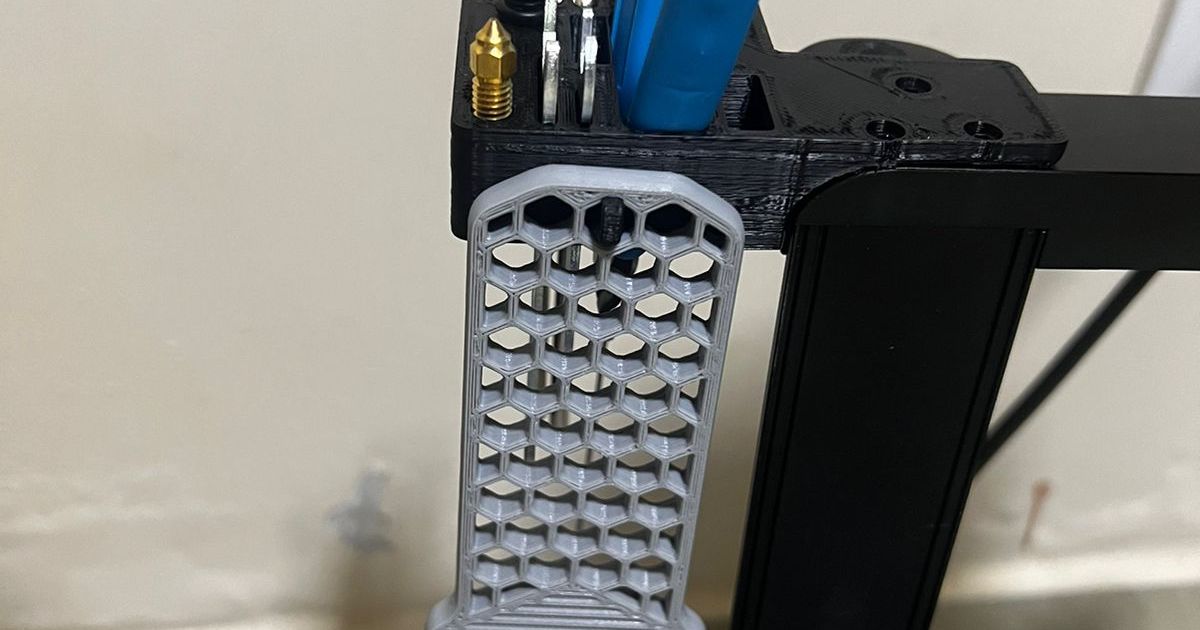 Ender 3 V3 KE Tool Holder Remix² by Saviotp | Download free STL model | Printables.com