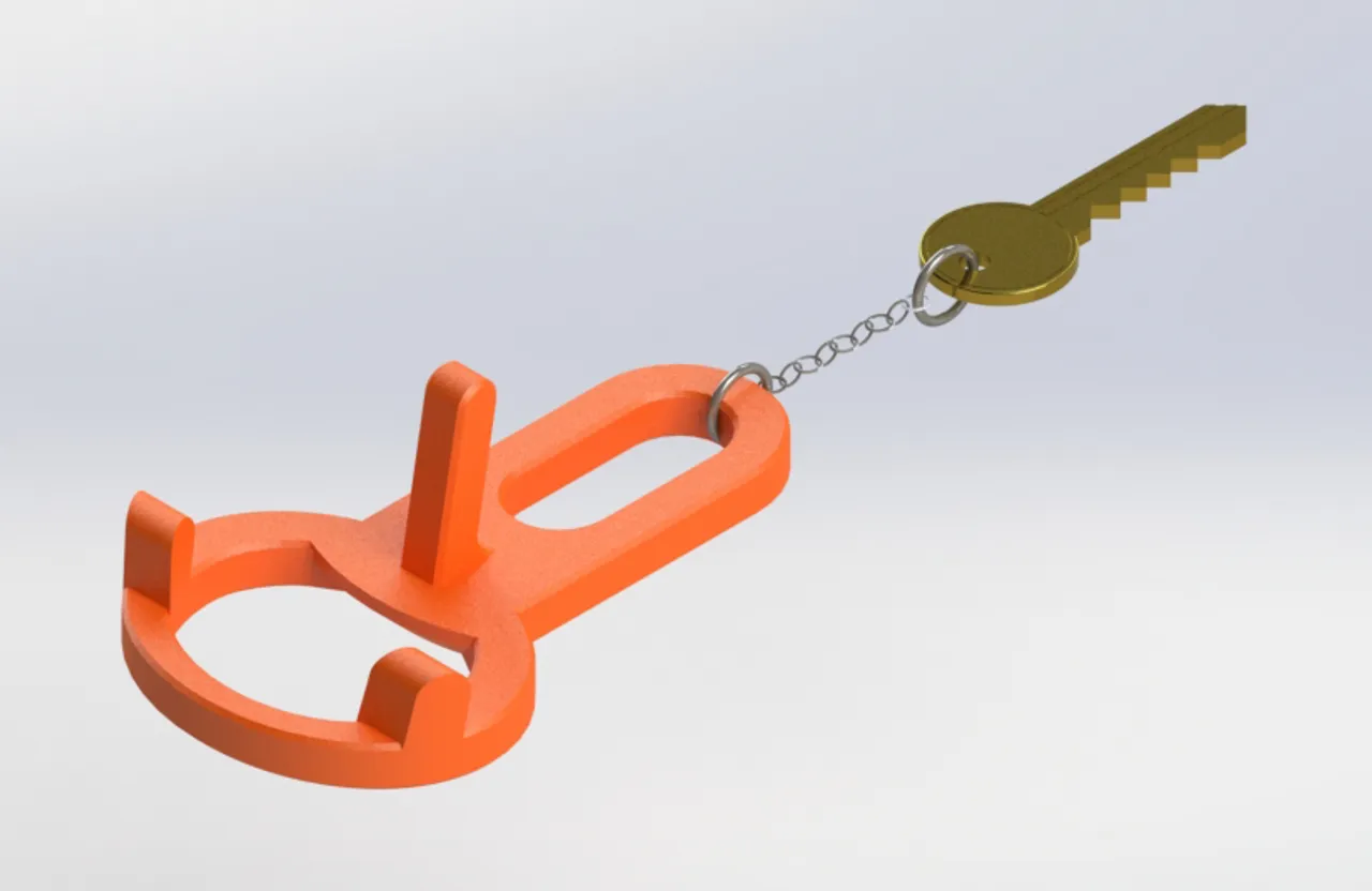 Useful keychain by Armon | Download free STL model | Printables.com