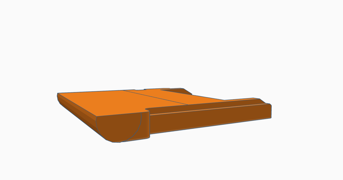 Cardrige with Flowing Edge by Ilja Tissen | Download free STL model ...