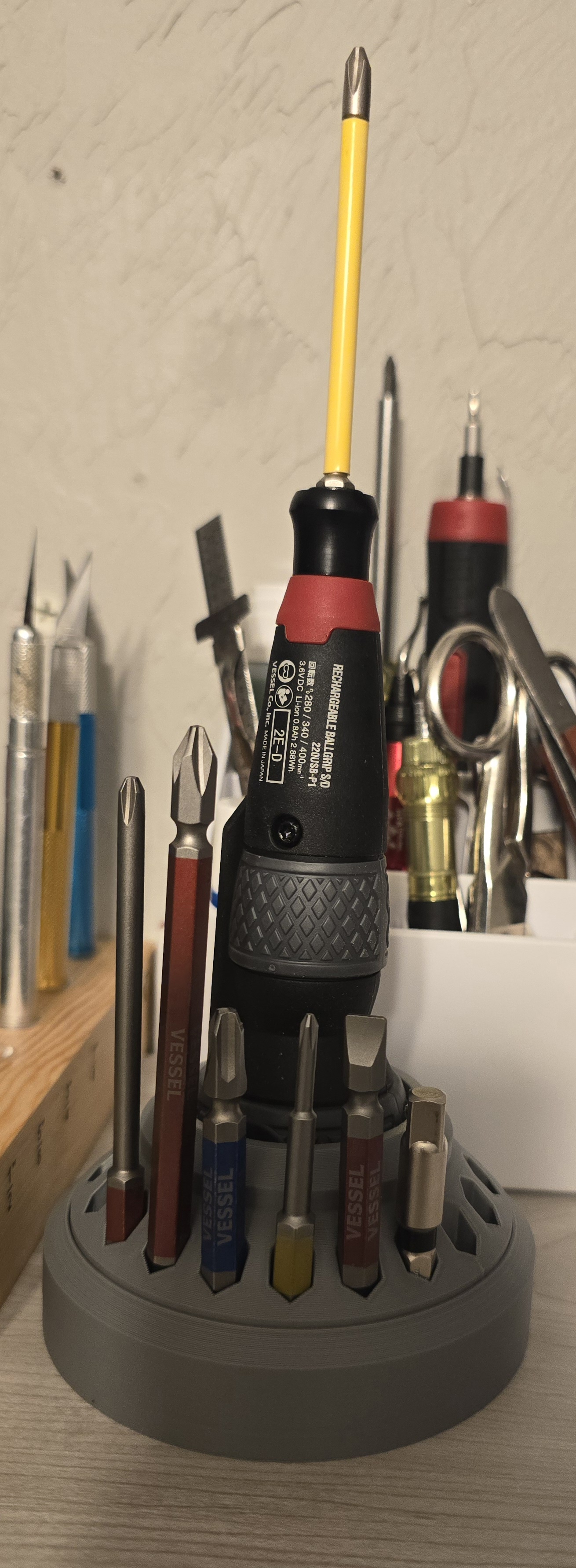 Vessel Screwdriver Magnetic Organizer by Anton | Download free STL ...