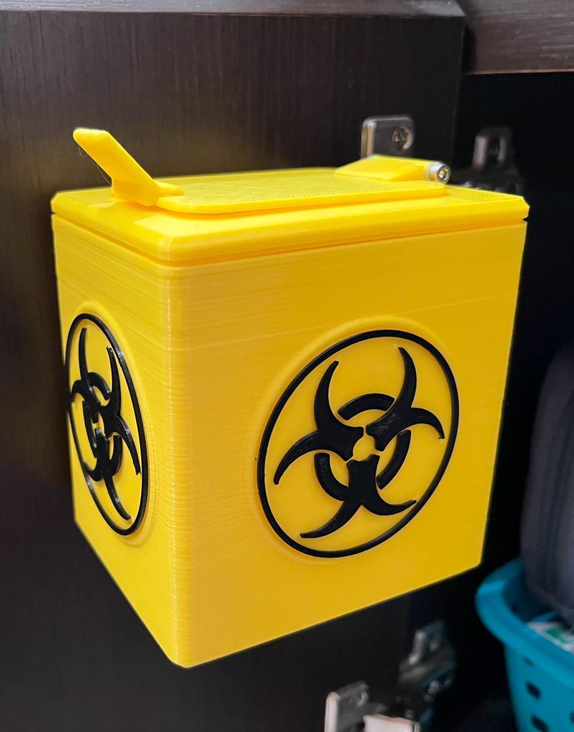 BioHazard Material Dispenser - used insulin needle and others by ...