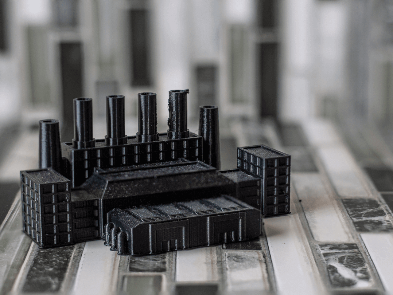 Factory Building by AlexT | Download free STL model | Printables.com