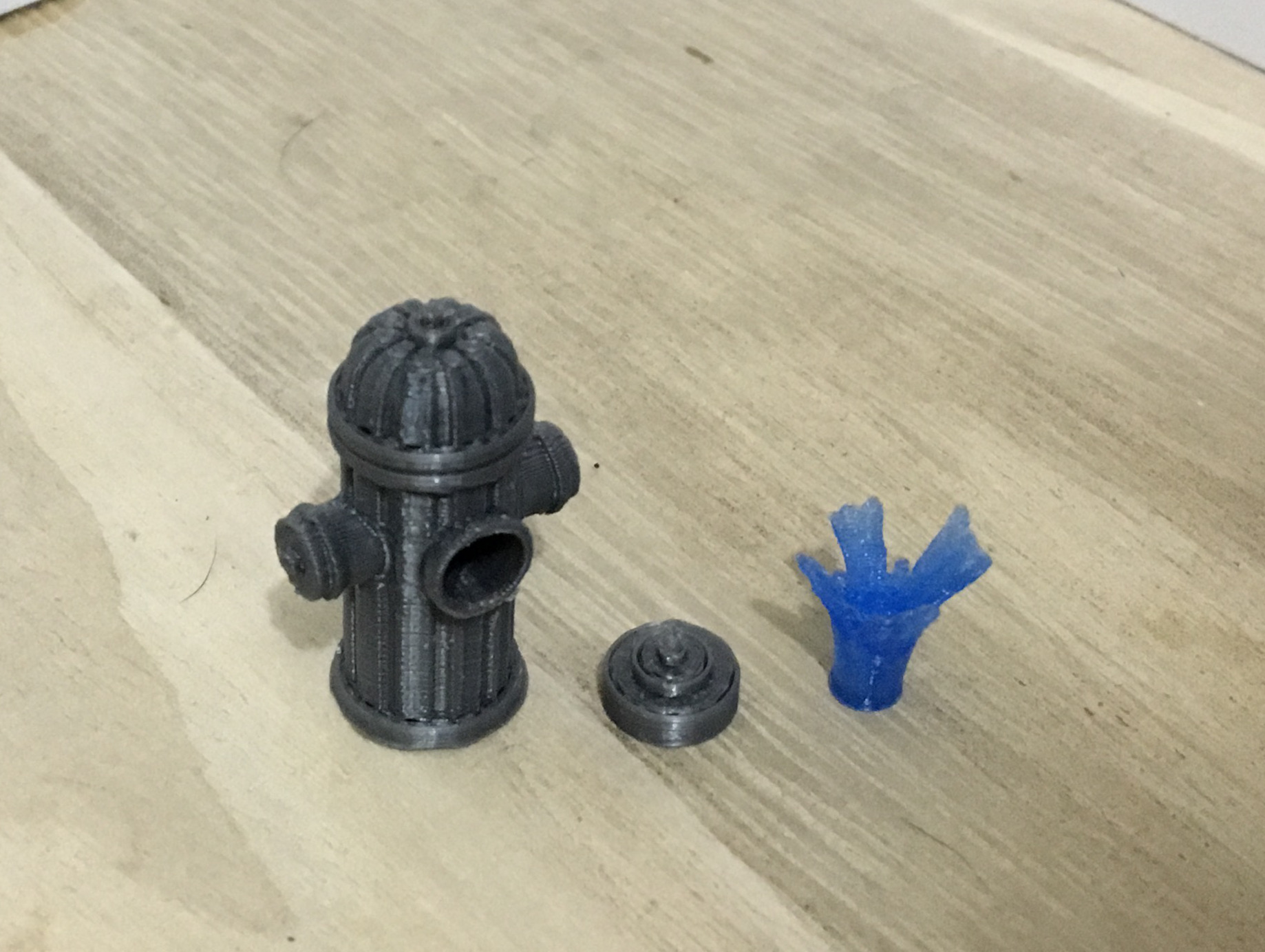 Fire Hydrant and Spray (1:18 scale) by Adrian Herbez | Download free ...