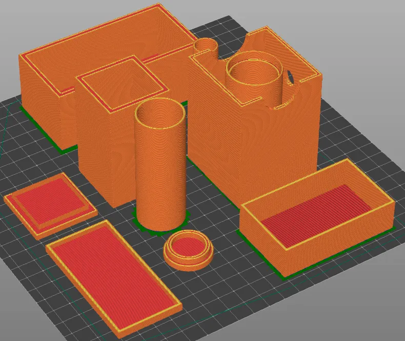 Lab mini set with microscope tray. by Mcchip123idk | Download free STL ...