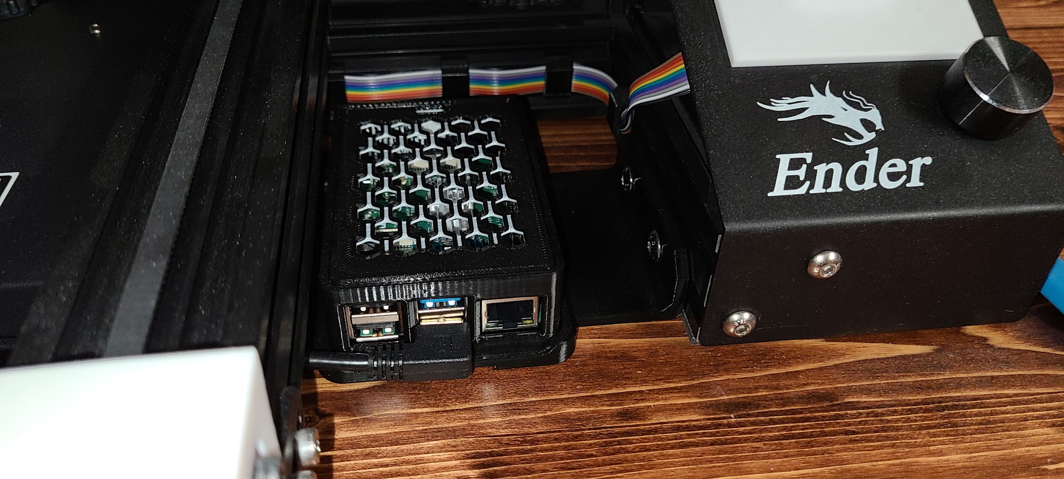 Ender 3 Mount for Raspberry Pi Case by Jaron | Download free STL model ...