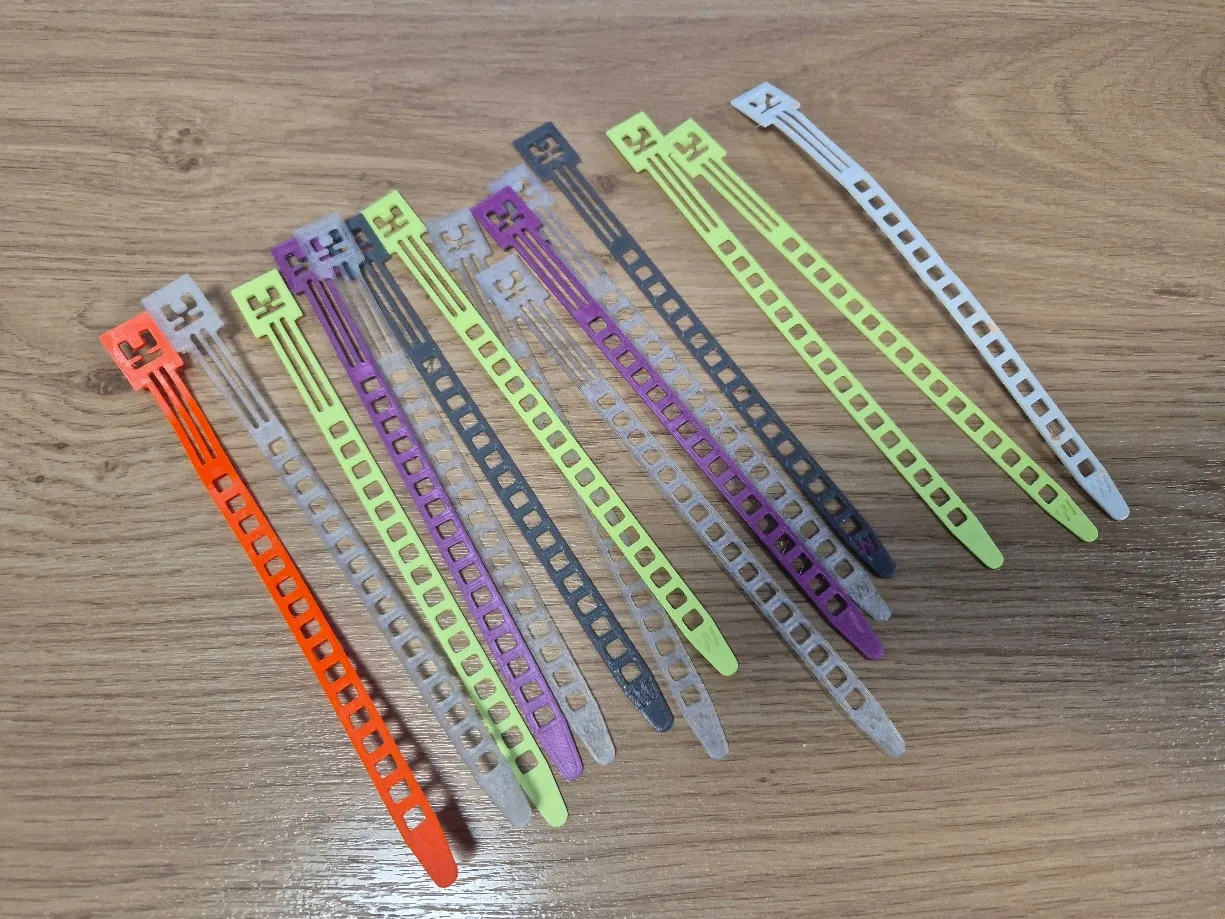 Reusable Zip Tie by Wilko_SLO | Download free STL model | Printables.com