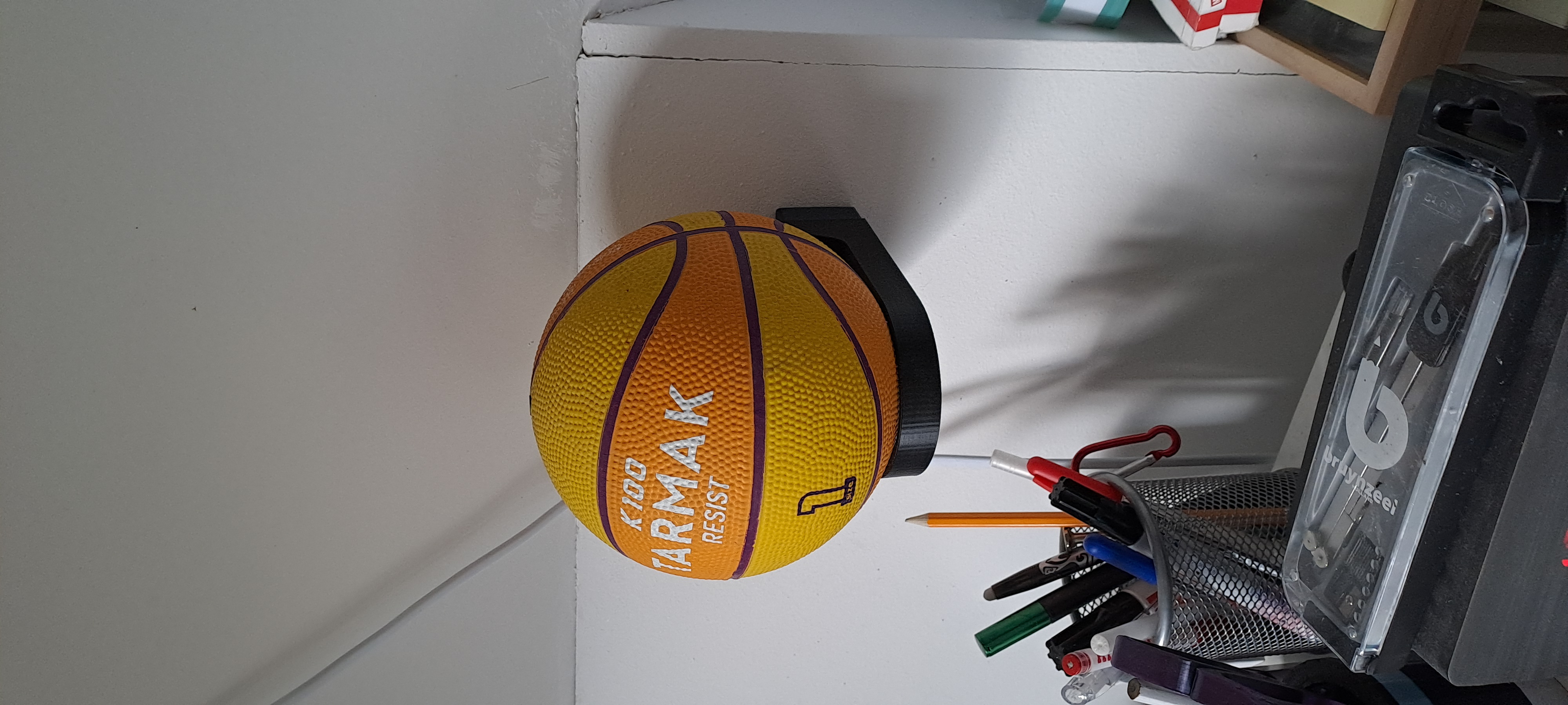 basketball wall mount by Ruben | Download free STL model | Printables.com