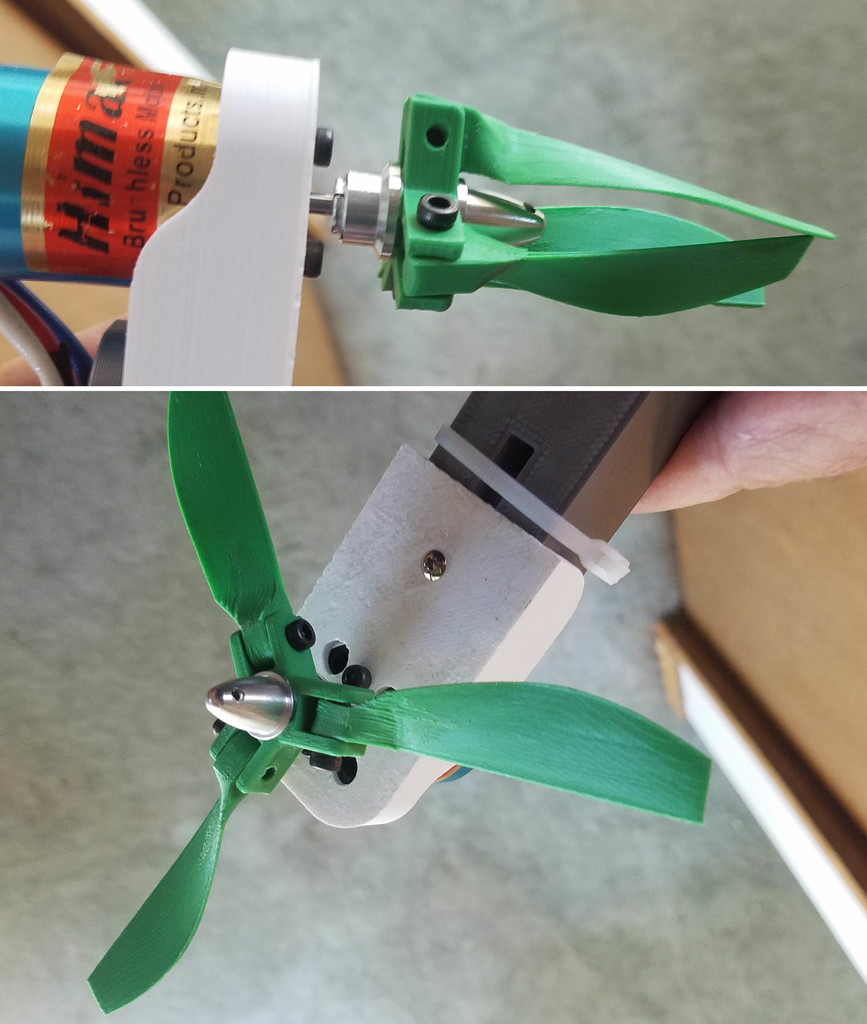 Folding propellers for Rocket Drones by Jamie Claye | Download free STL ...